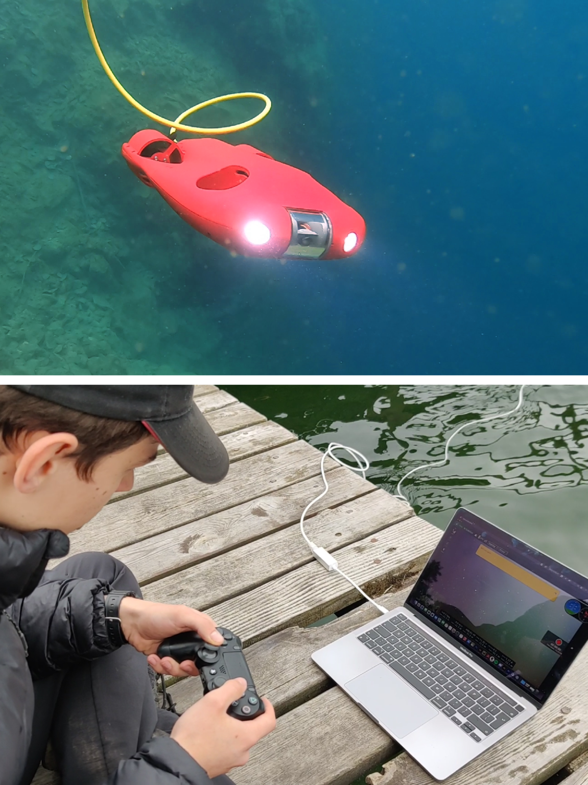 CPSdrone – Making Underwater Drones
