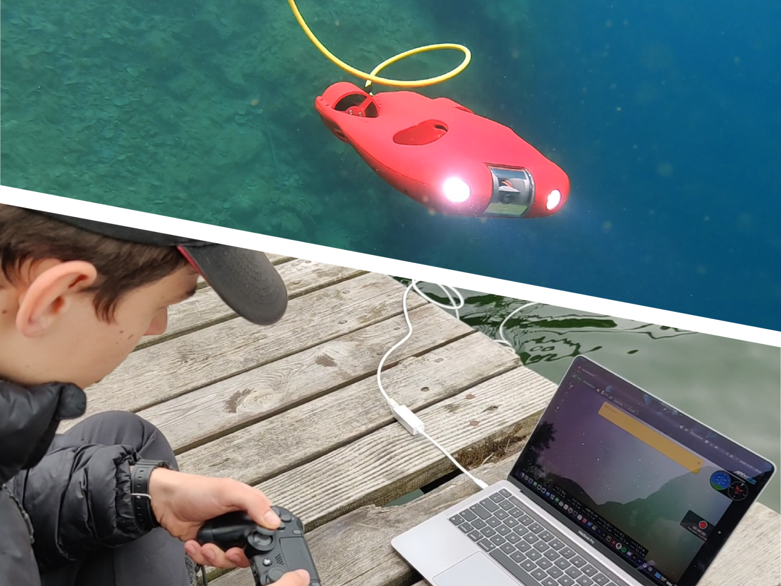 CPSdrone – Making Underwater Drones