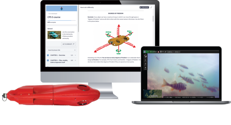 CPS 5 Course | DIY underwater drone | CPSdrone