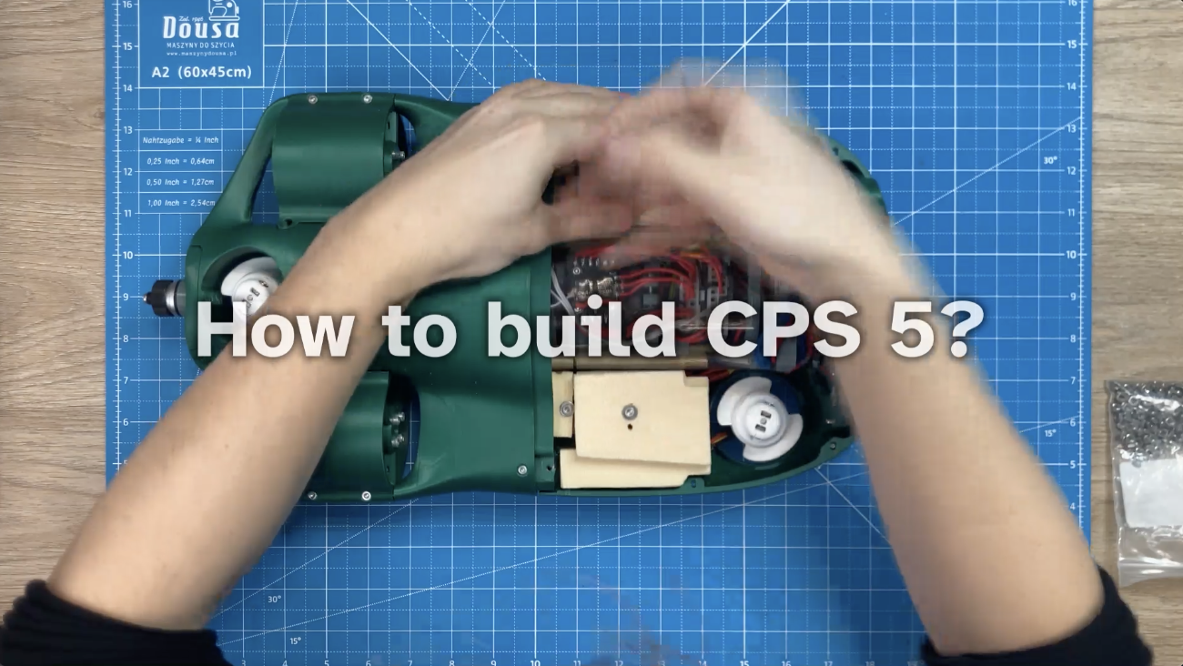 CPS 5 Course | DIY underwater drone | CPSdrone