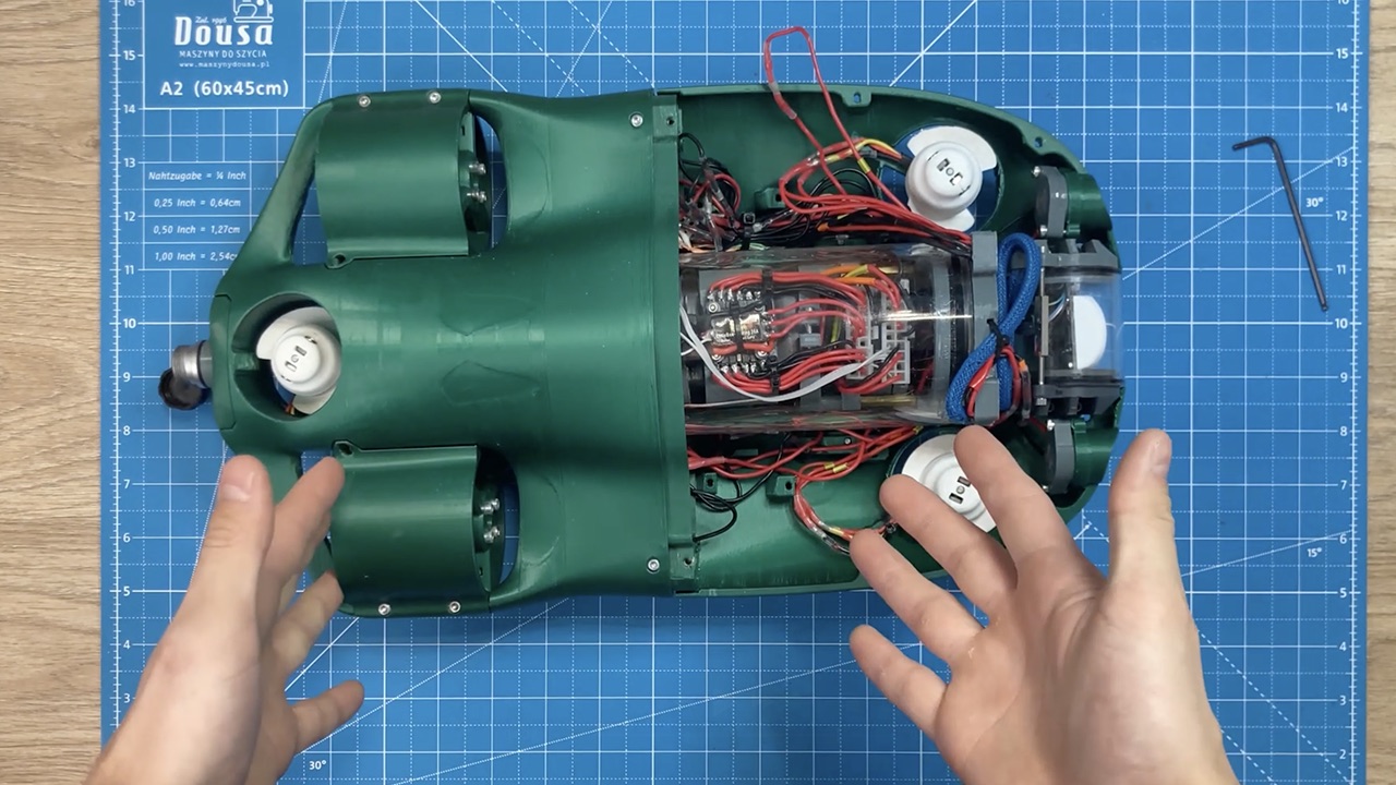 CPSdrone | Build your own underwater drone | DIY drone