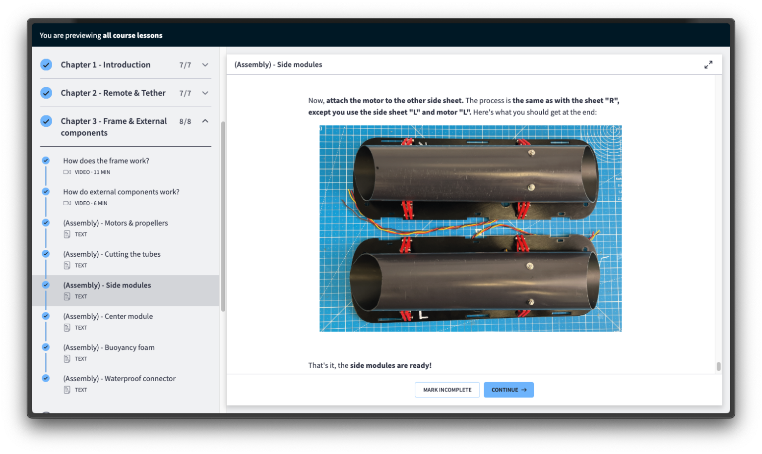 CPS 3 Course - CPSdrone