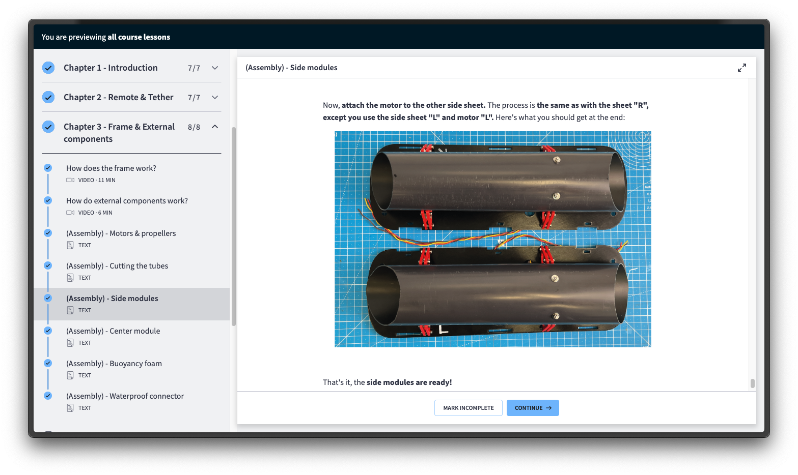 CPS 3 Course - CPSdrone